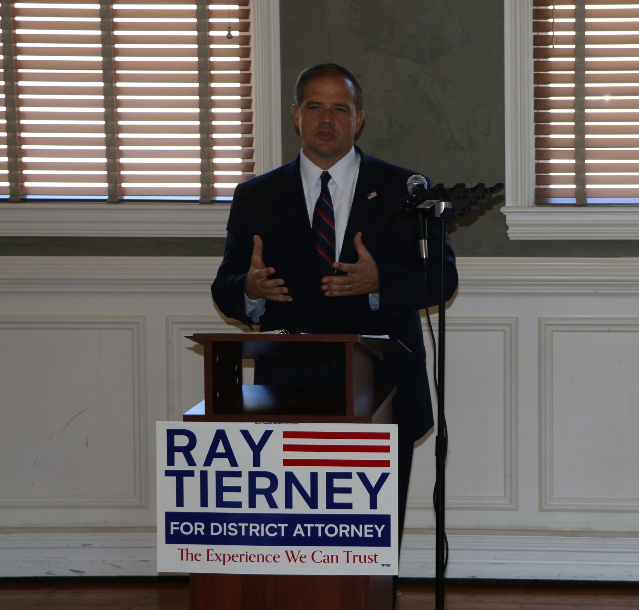 District Attorney Candidate Ray Tierney Announces That Tim Sini Failed ...